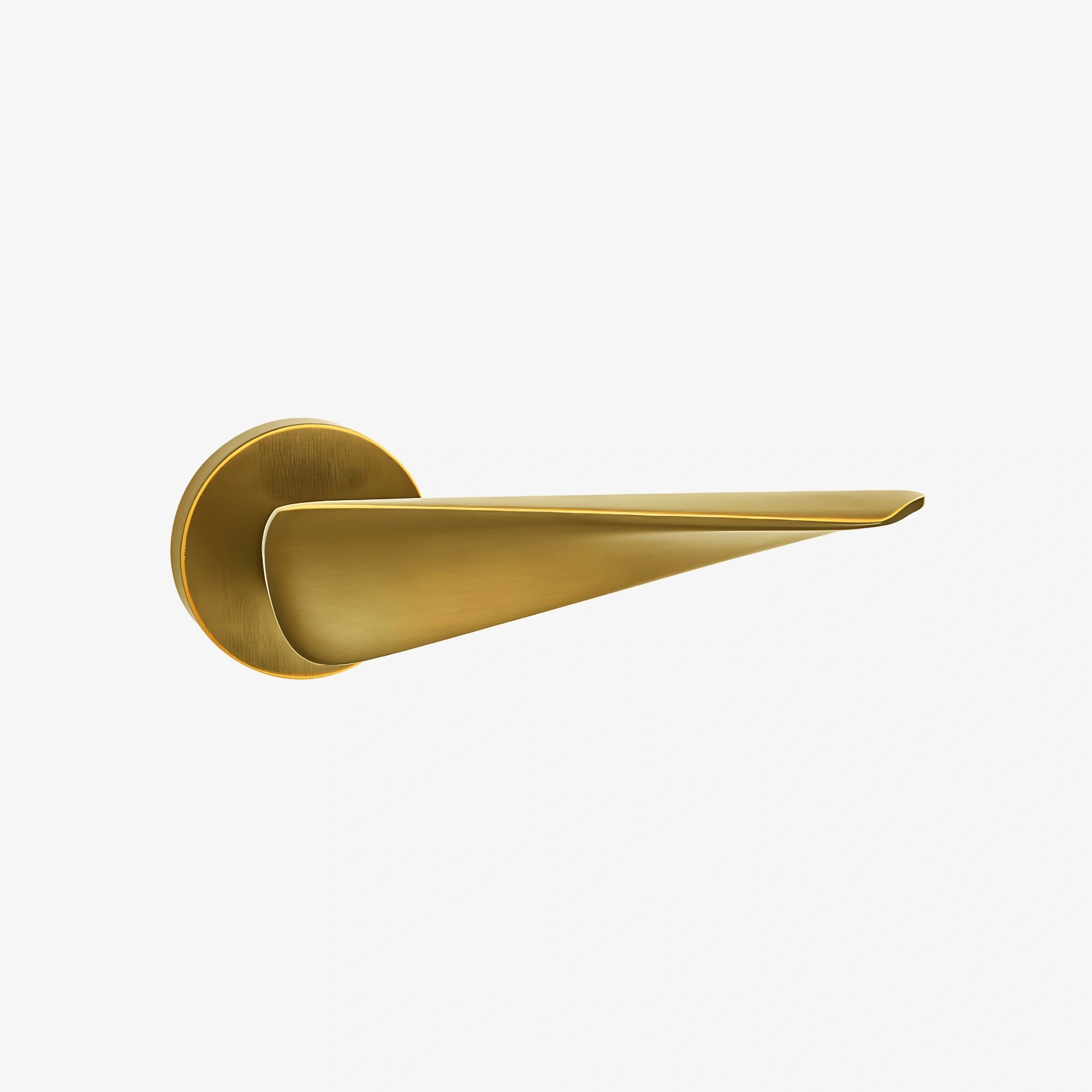 Wing Lever Handle on Round Rose & Cylinder Escutcheon – Casa Milano